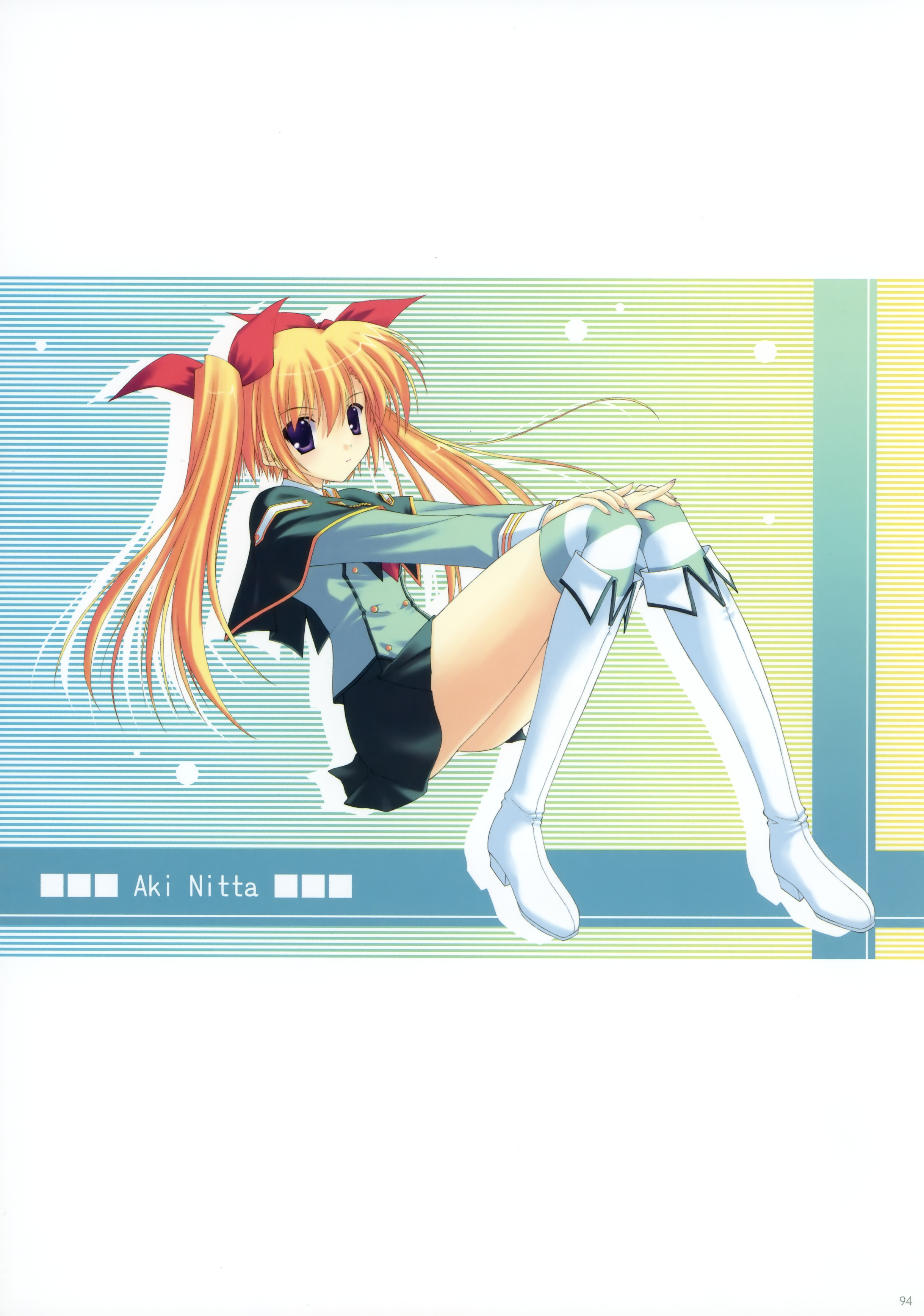 nanao naru soul link nitta aki thighhighs uniform | #120075 | yande.re